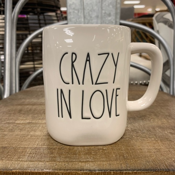 Rae Dunn | Kitchen | Rae Dunn Crazy In Love Large Letter Mug | Poshmark